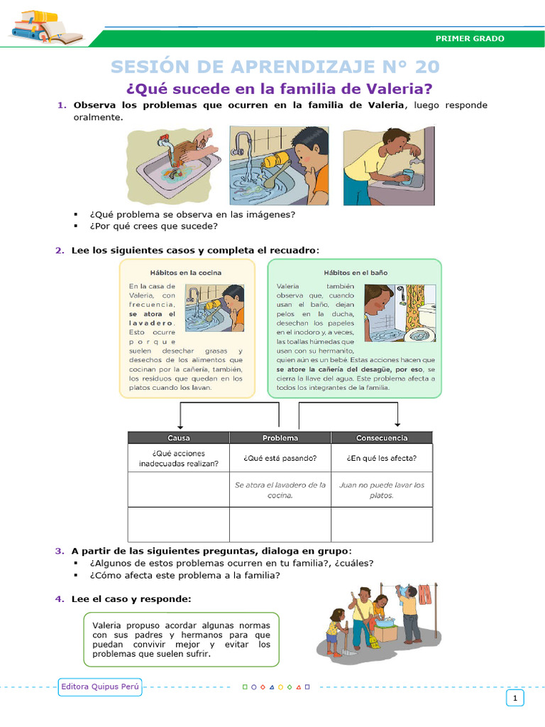 Anexo de Sesiones de Aprendizaje - EDA IV Semana 3 - Editora Quipus Perú | PDF | Suelo | Residuos