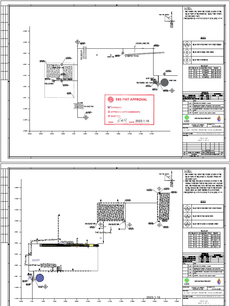 EBS Oilfield Firefighting System Tie-ins | PDF | Gas Technologies ...