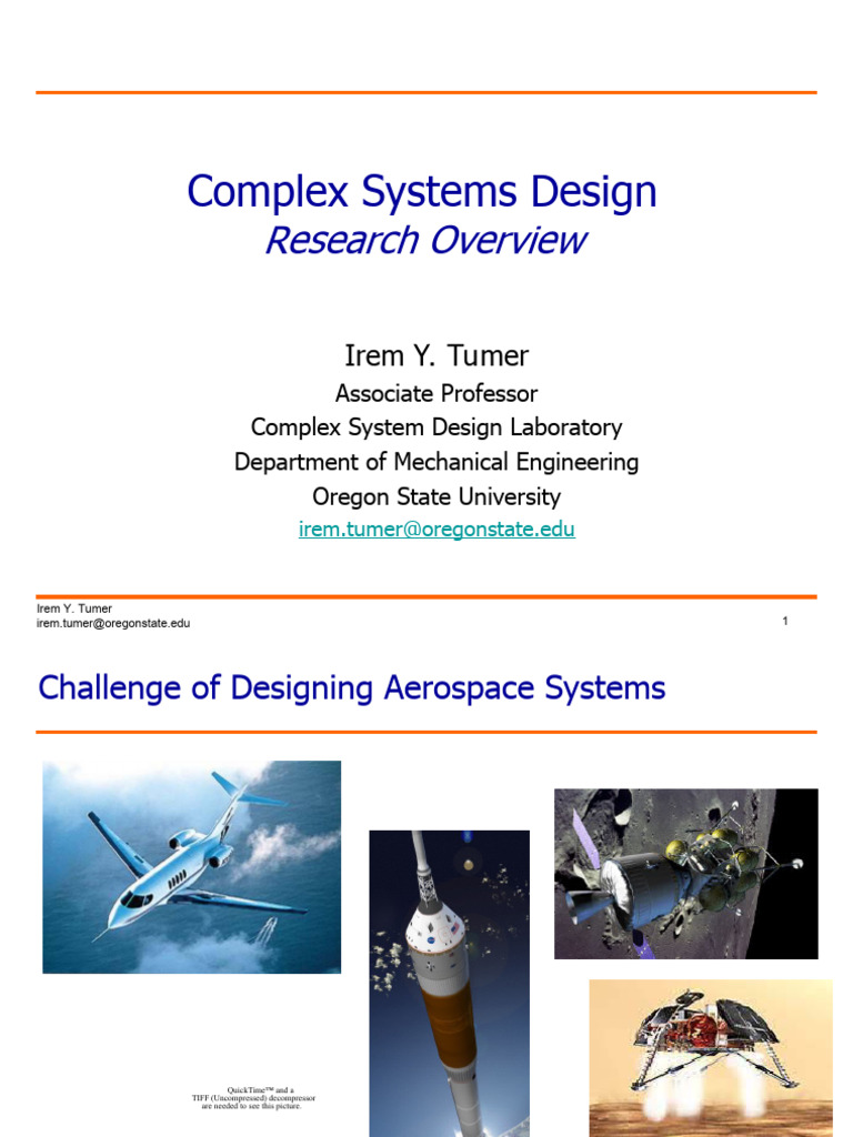 Complex Systems Design Research Overview | PDF | Reliability Engineering | Systems Engineering