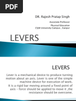 Understanding Levers in Physical Education | PDF | Lever | Kinematics