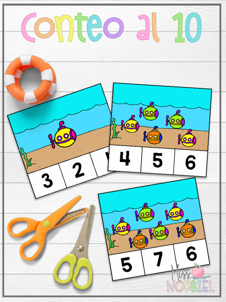 Conteo Al 10 Freebie | PDF