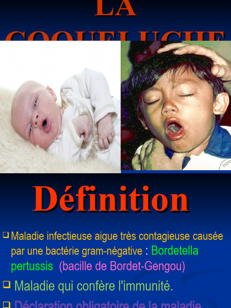 Coqueluche : Causes et Traitements | PDF
