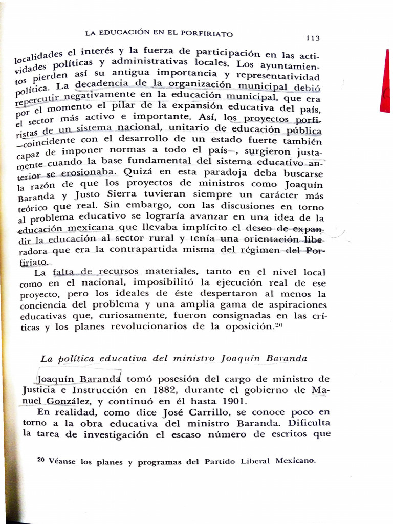 Joaquín Baranda (113-122, 241-246) | PDF | Etapas educativas