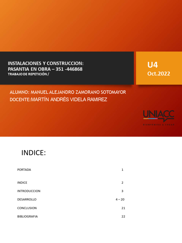 Trabajo U4 - Manuel Zamorano | PDF