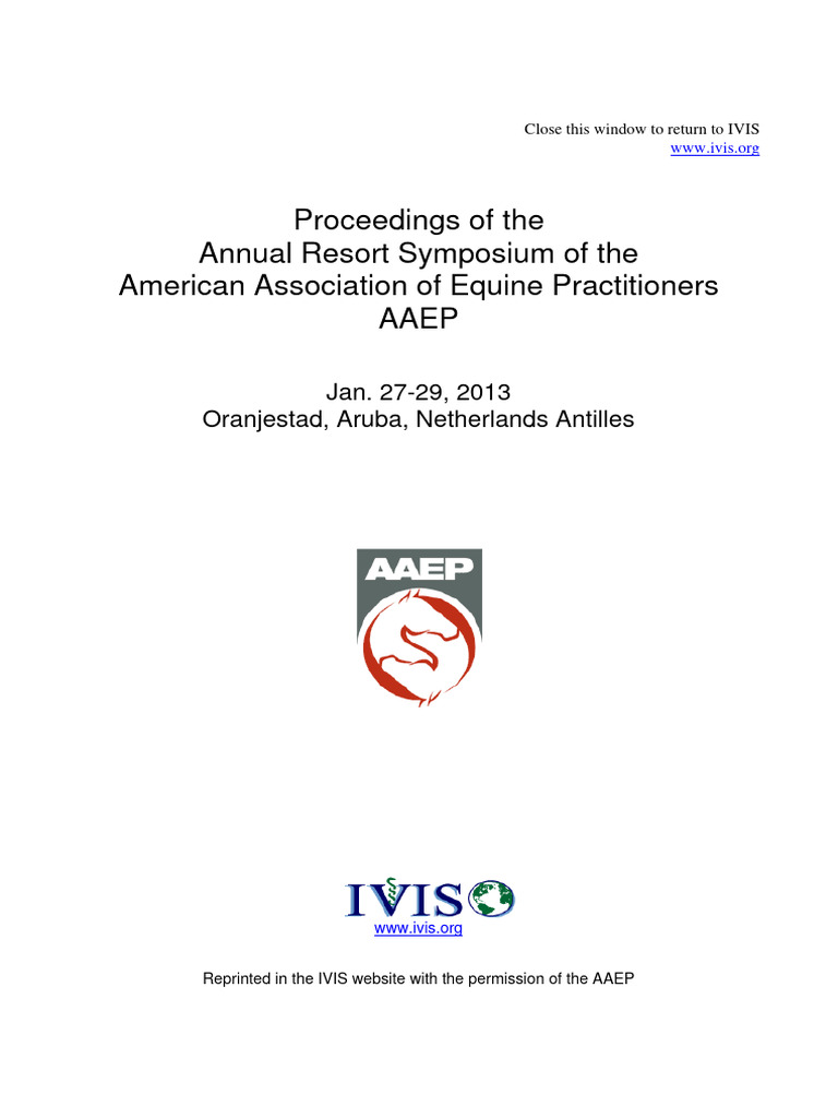 What To Do With The Problem Mare - New Approaches For Diagnosis and ...