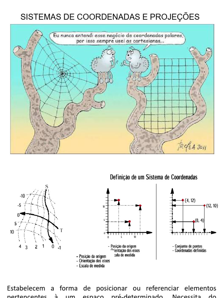 Aula Coordenadas Projecao Datum | PDF | Cartografia | Geodésia