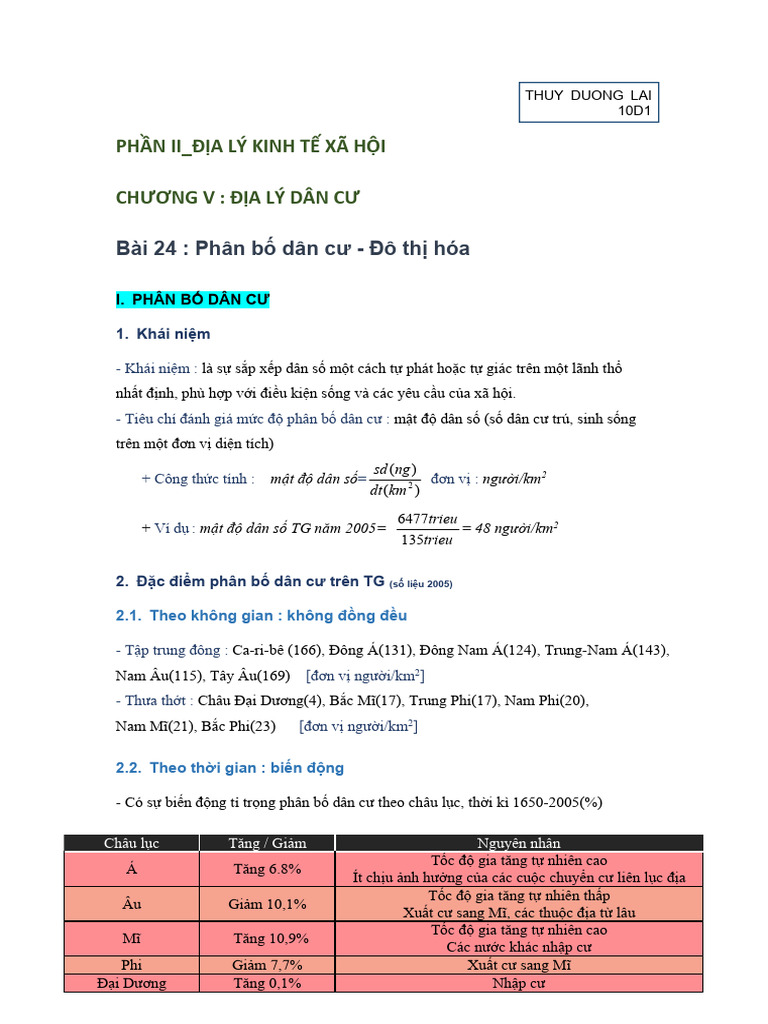 Geography10 Lesson24 | PDF