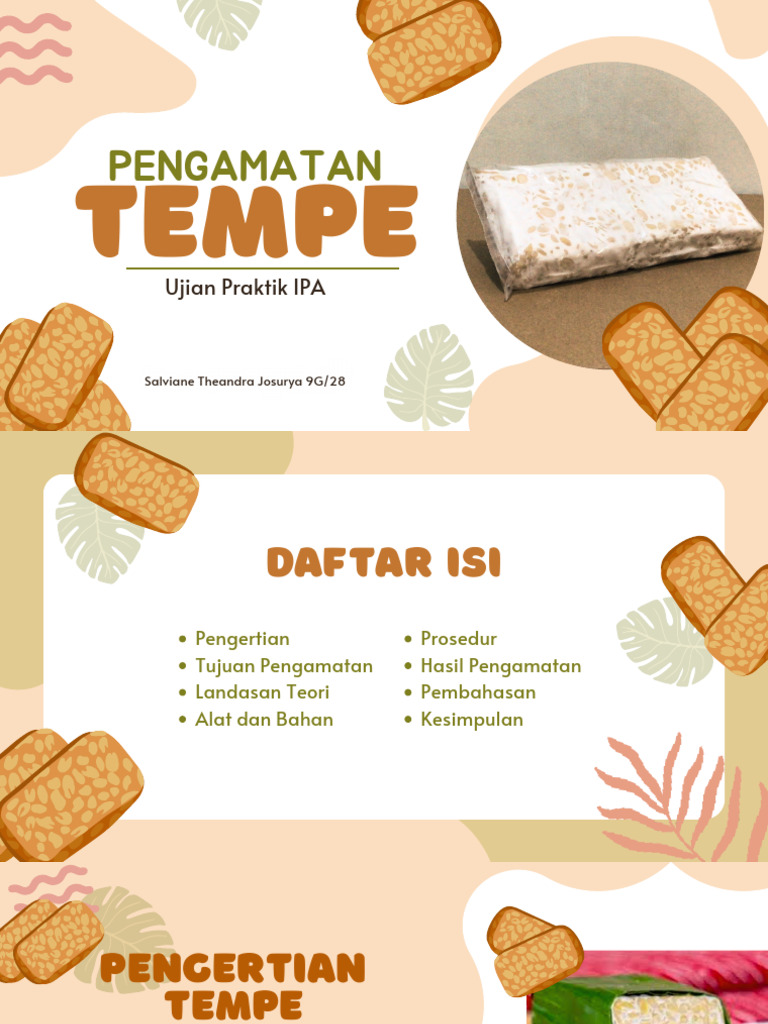 PENGAMATAN Tempe | PDF