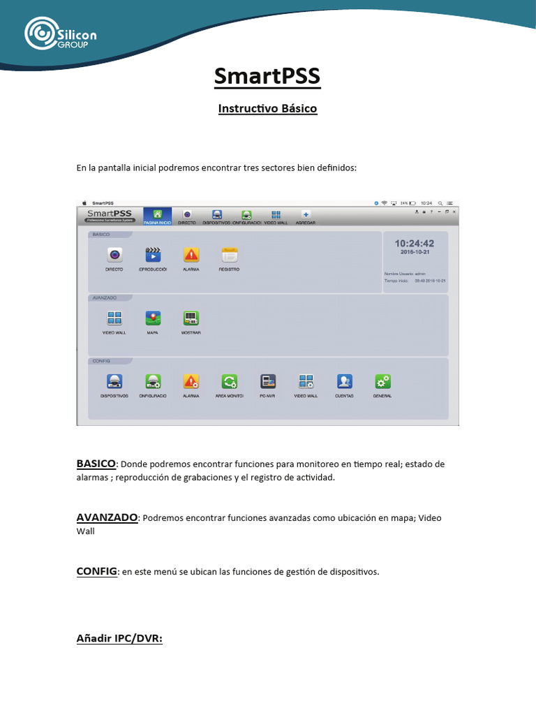 Guía Básica de SmartPSS en Español | PDF