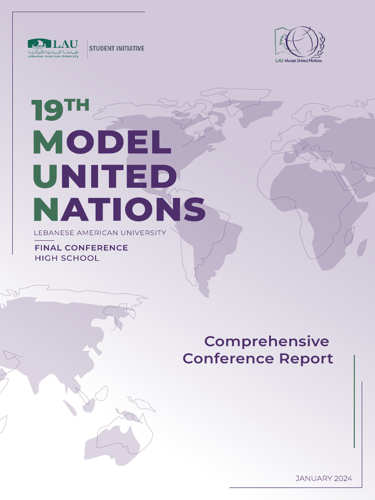 LAUSM24 - 19th GC LAU Model United Nations CCR | PDF | United Nations ...