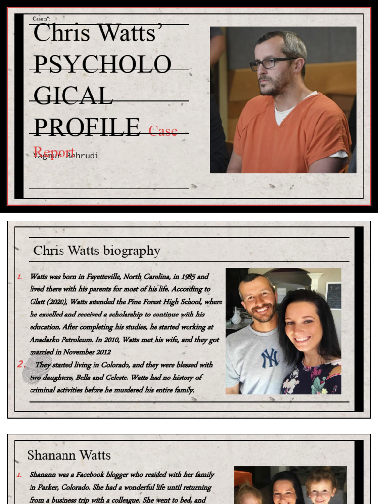 Serial Killer Psychological Profile Case Report by Slidesgo 2 | PDF ...