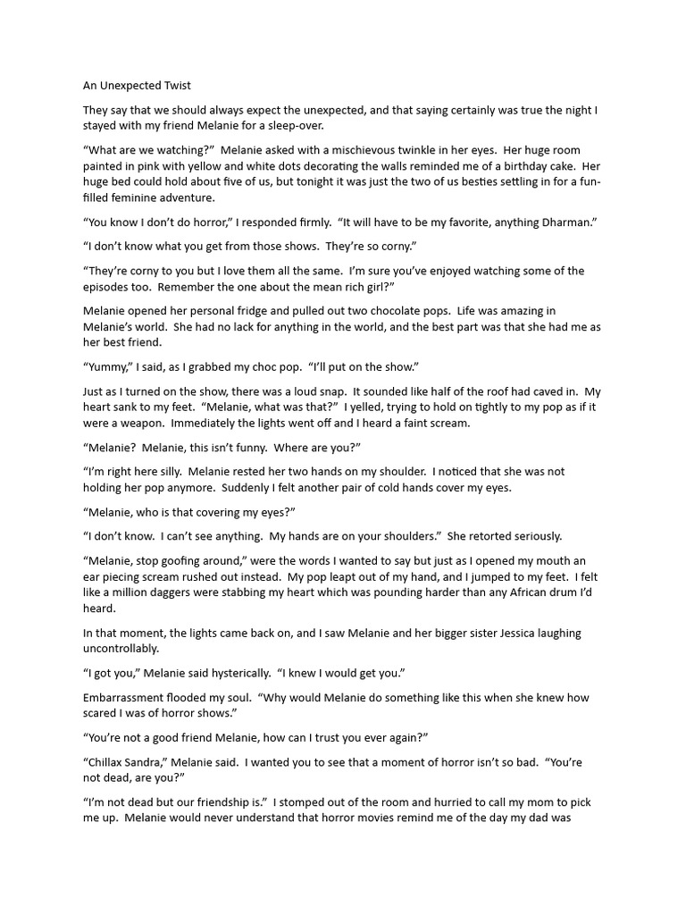 Sample SEA Creative Writing | PDF