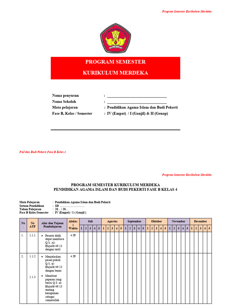 6 Promes Kurikulum Merdeka | PDF