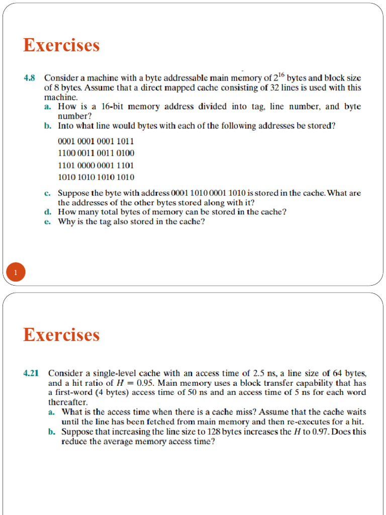 Cache Memory Analysis Guide | PDF