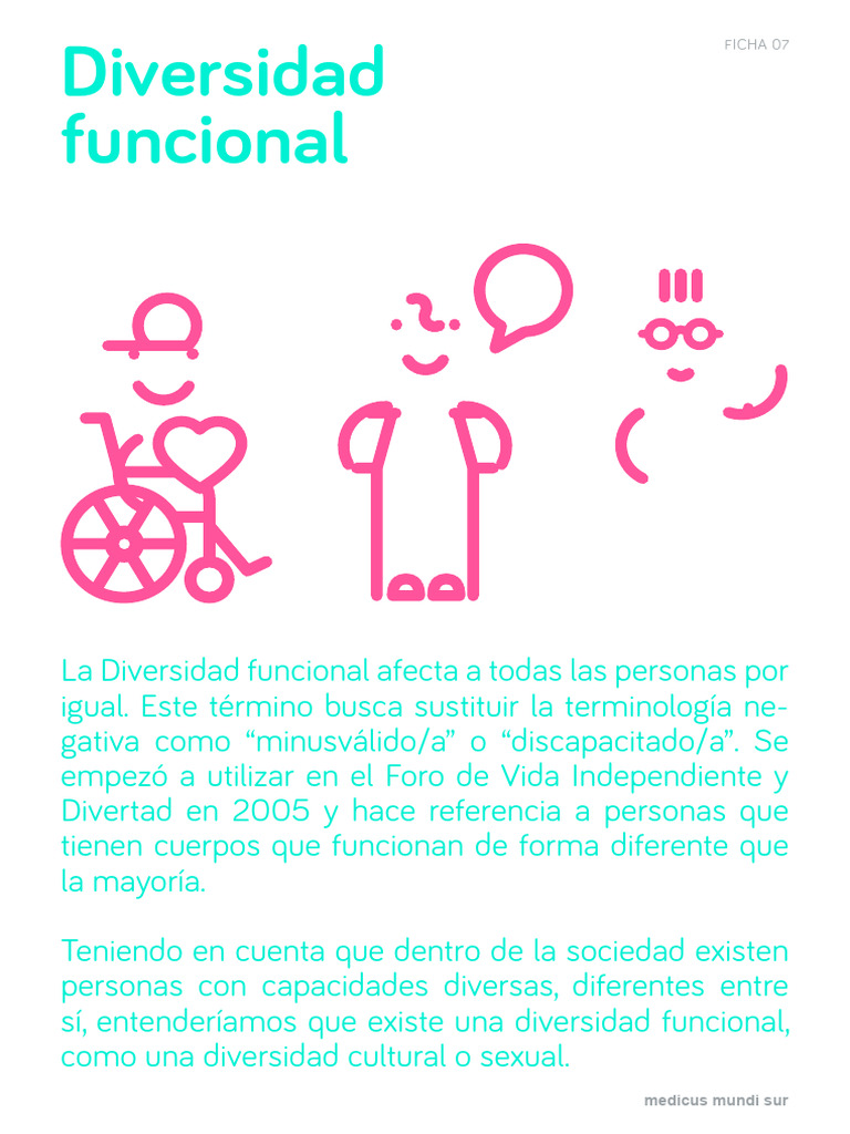 07 Diversidad Funcional | PDF | Invalidez | Conceptos psicologicos