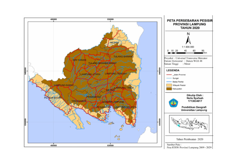 Peta Wilayah Pesisir | PDF