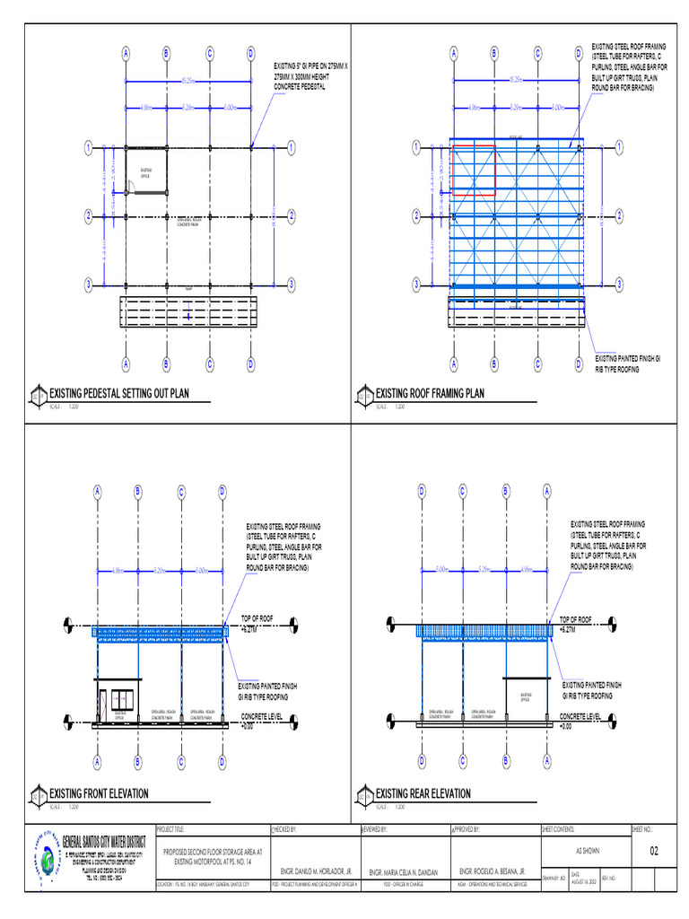 2F Motorpool New-P2 | PDF | Architectural Elements | Architectural Design