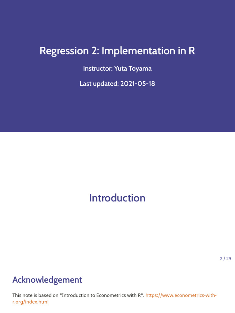 Regression2 Implementation | PDF | Regression Analysis | Coefficient Of Determination