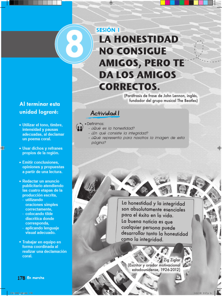Cyl 2do - U8 | PDF | Oración (Lingüística) | Lingüística