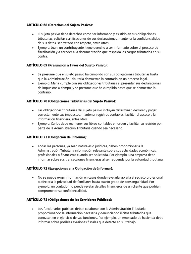 ARTÍCULO - 68 Resumen 190320245 | PDF | Contabilidad | Impuestos