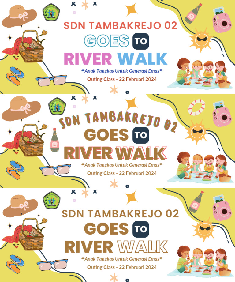 Contoh Banner Study Tour | PDF