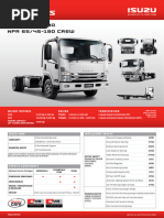 Isuzu FSR 140-260 Specifications | PDF | Manual Transmission | Vehicles