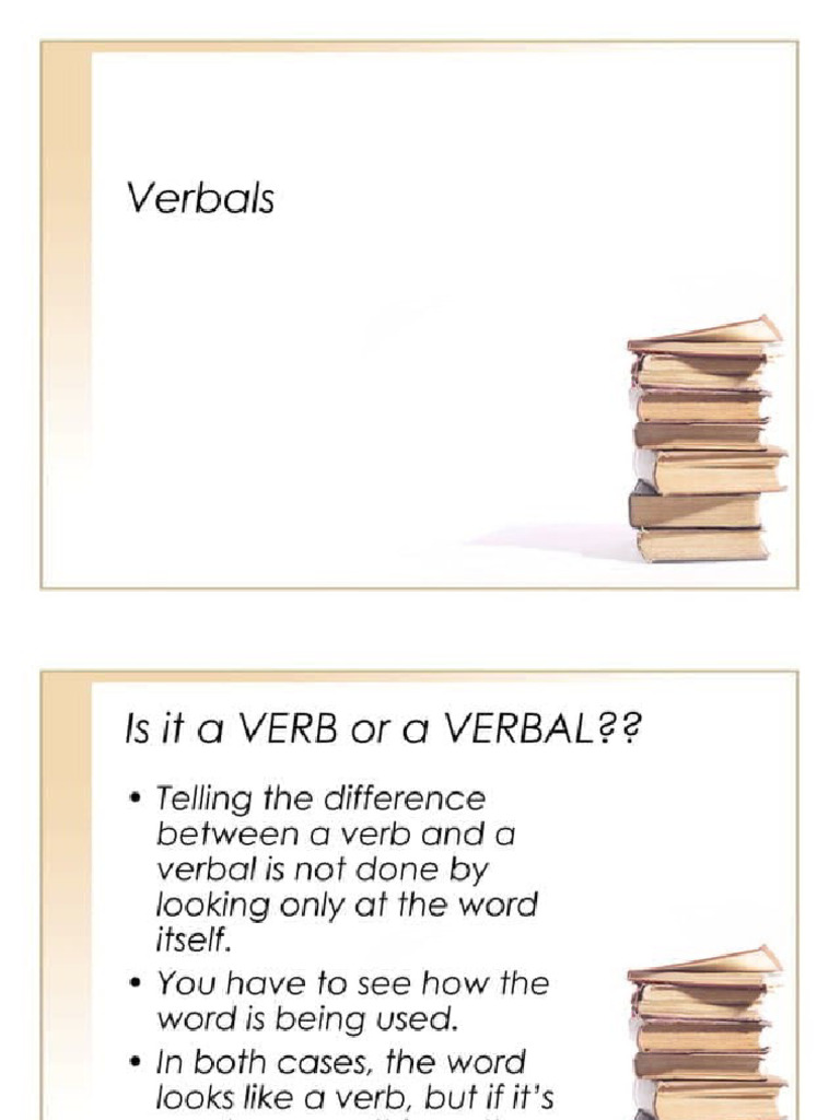 VErbals | PDF