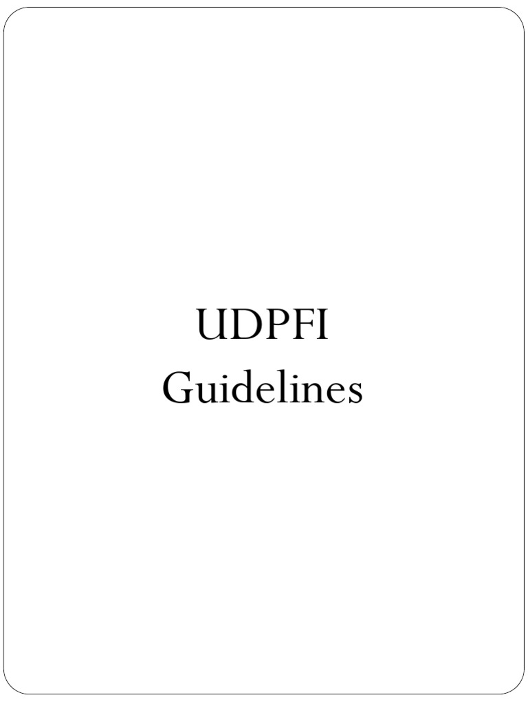 Hand Written Udpfi Guidelines - Site Planning - 240402 - 072039 | PDF