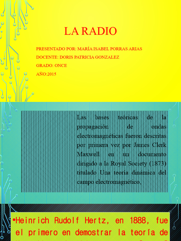 La Radio | PDF | Radiodifusión | Radio