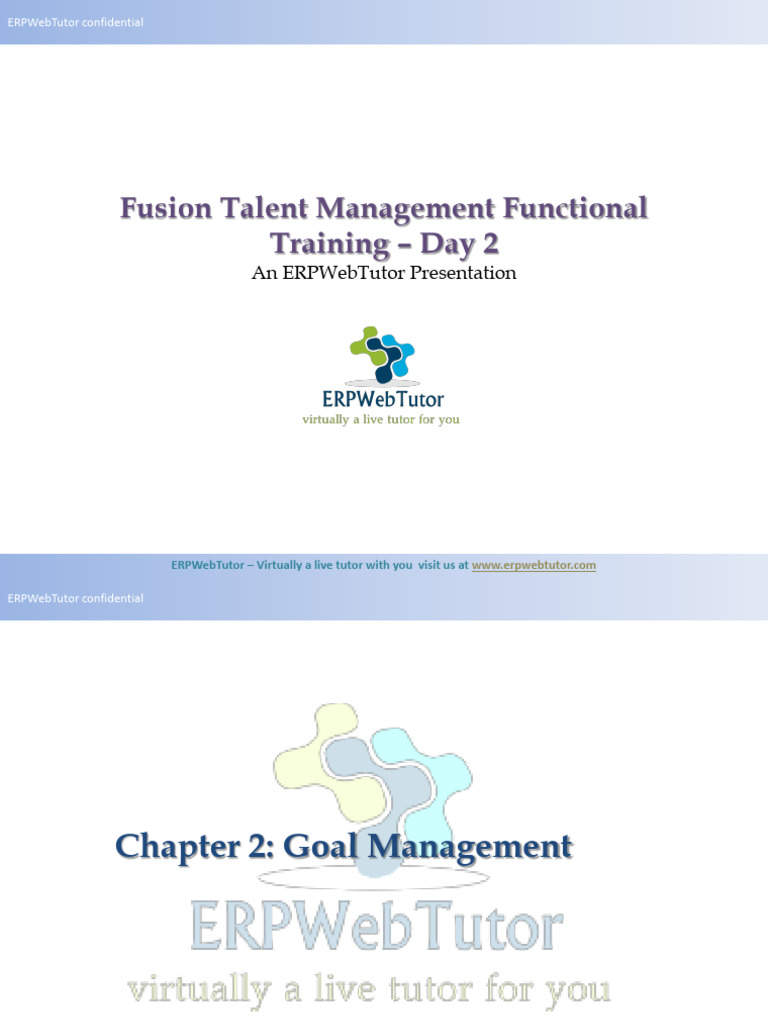 EWT Talent Management Training Guide Day 2 Updated | PDF | Goal | Libraries
