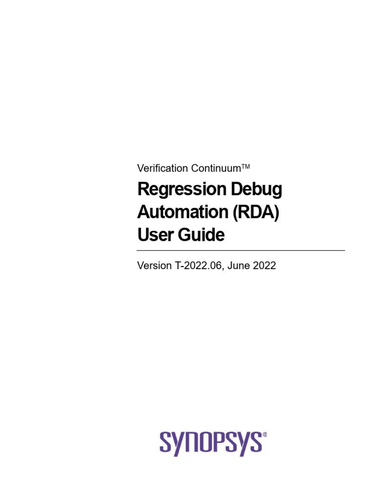 RDA UserGuide | PDF | Debugging | License