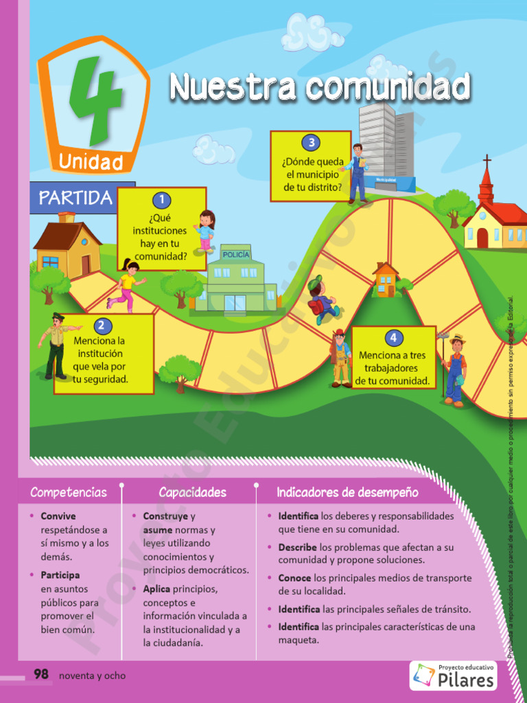 Ciencias Integradas - 2do Grado - Unidad 4 | PDF | Tráfico | Transporte de tierra