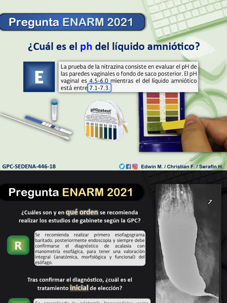 Pregunta ENARM 2021 | PDF