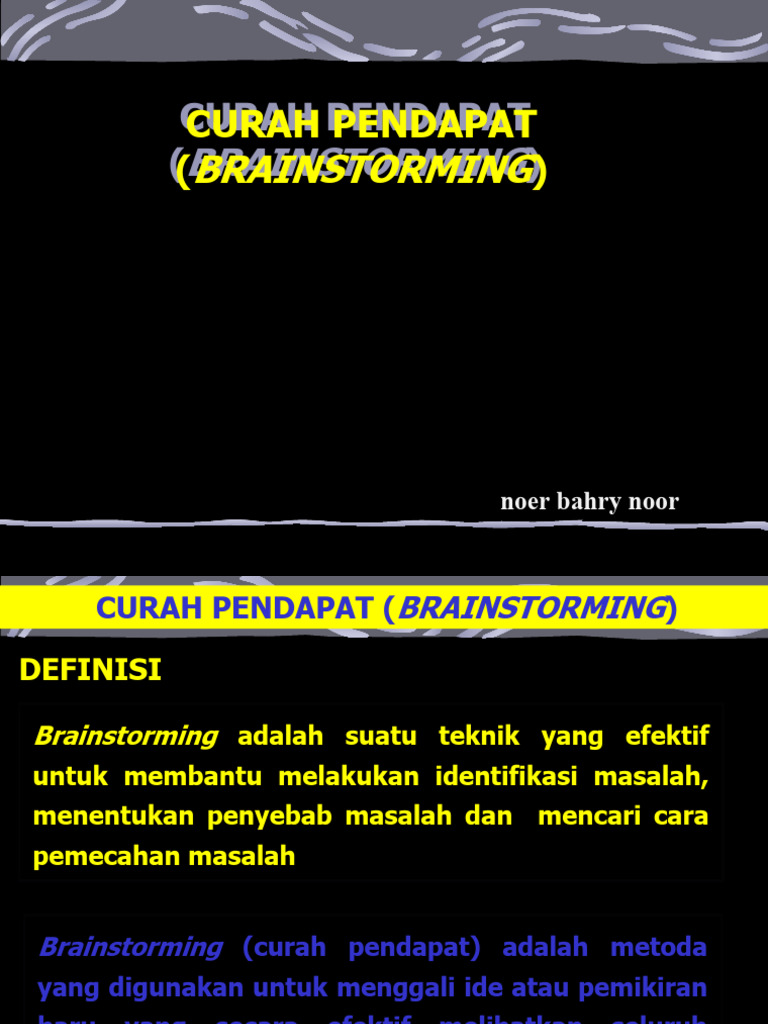 02 Brainstorming | PDF