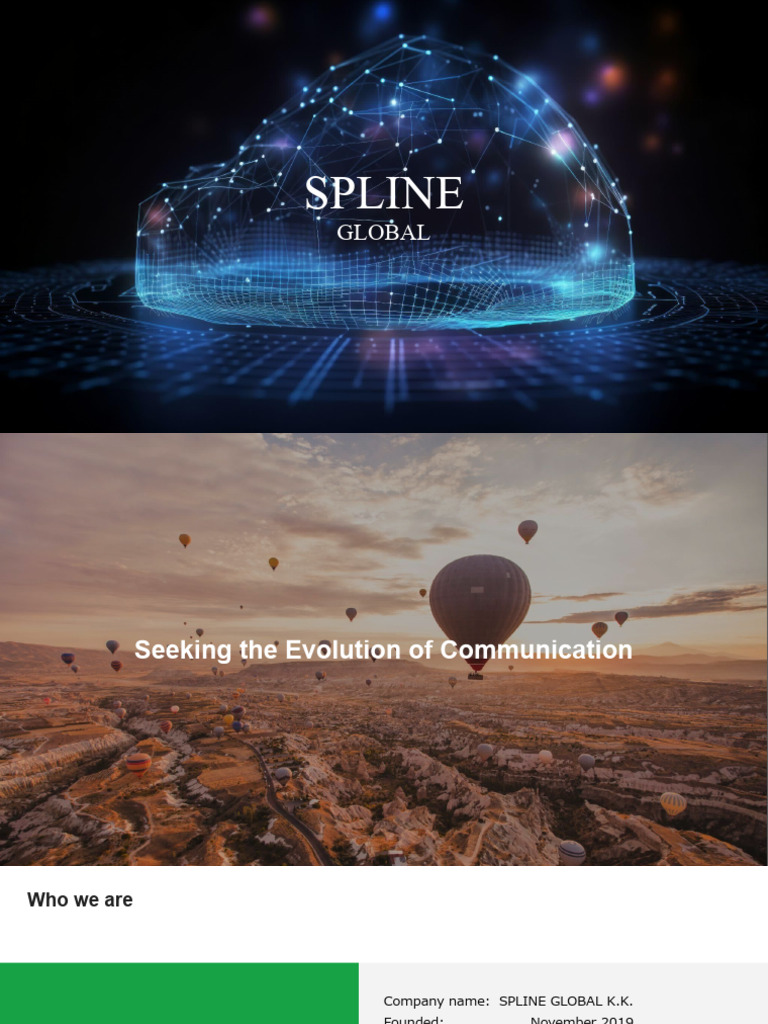 About Spline Global | PDF | Artificial Intelligence | Intelligence (AI) & Semantics