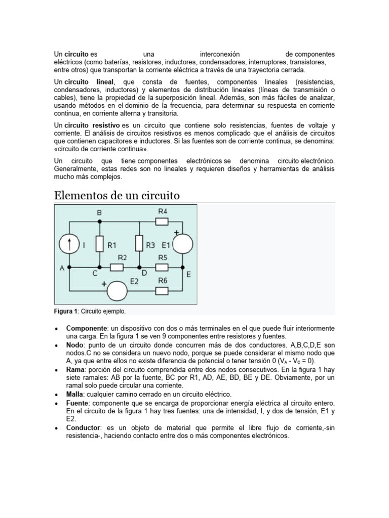 Circuito Electrico | PDF | Red eléctrica | Electromagnetismo