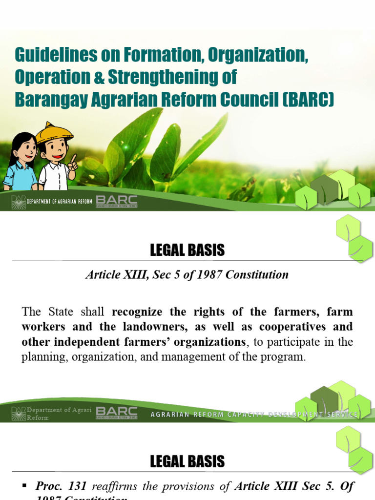 BARC Orientation For Borbon | PDF | Mediation | Alternative Dispute Resolution