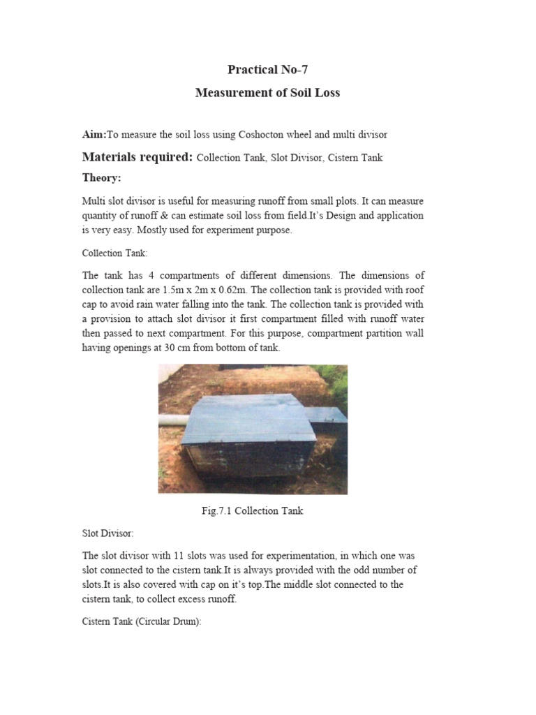 Soil Loss Instr | PDF | Surface Runoff | Soil