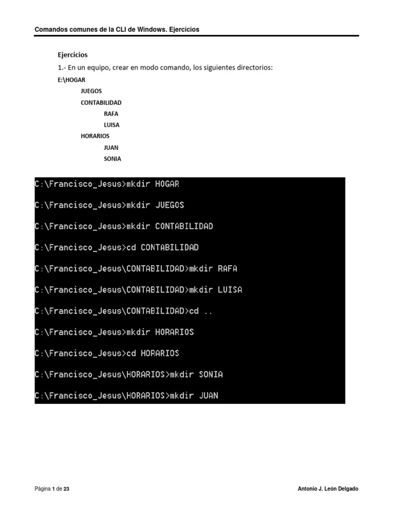 Ut 03 Comandos Cli Windows Ejercicios Alumnos | PDF | Archivo de ... Ut 03 Comandos Cli Windows Ejercicios Alumnos | PDF | Archivo de ...