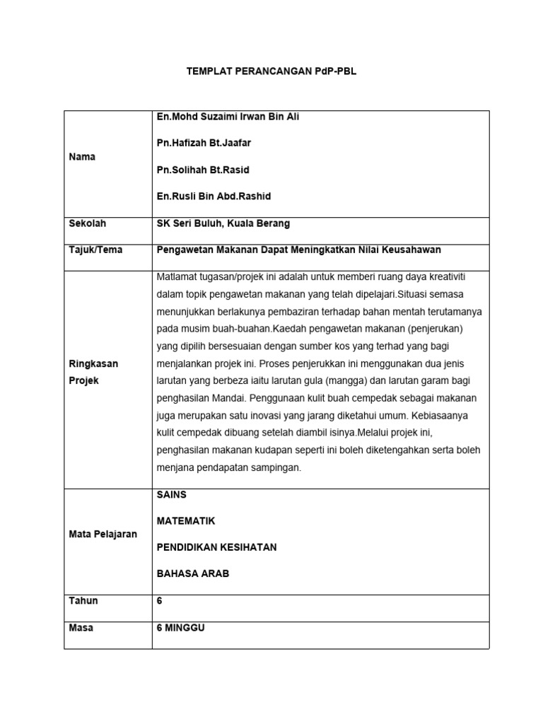 PBL KMR | PDF