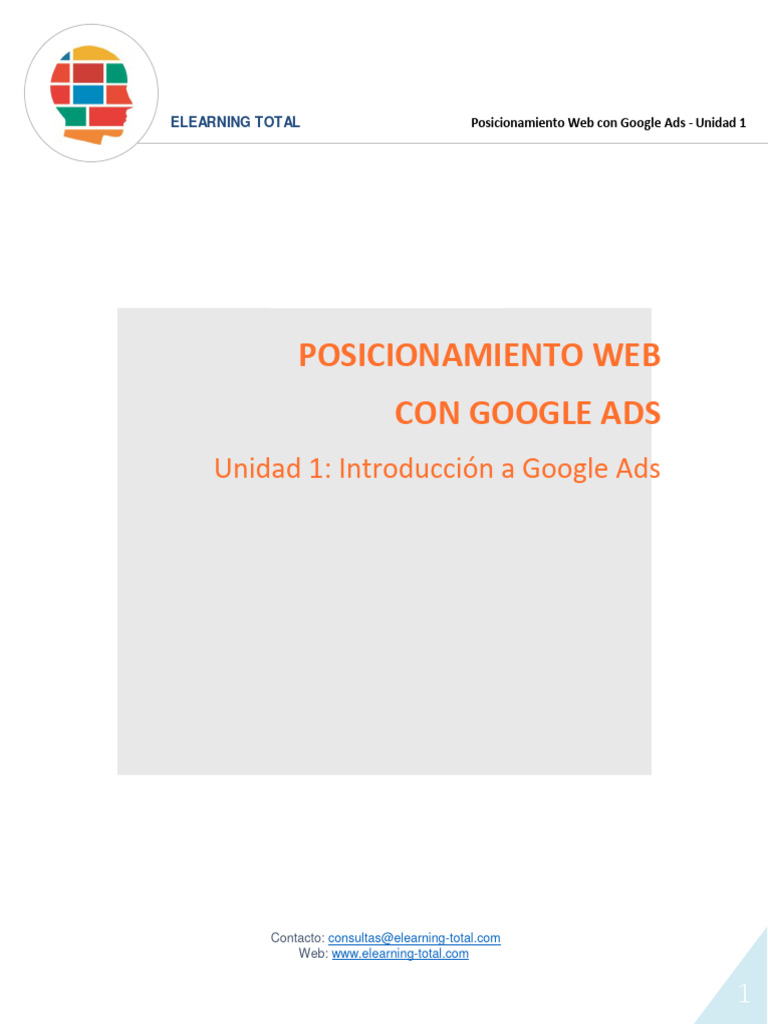 2 Introduccion - Google - Ads | PDF | Publicidad online | Posicionamiento en buscadores