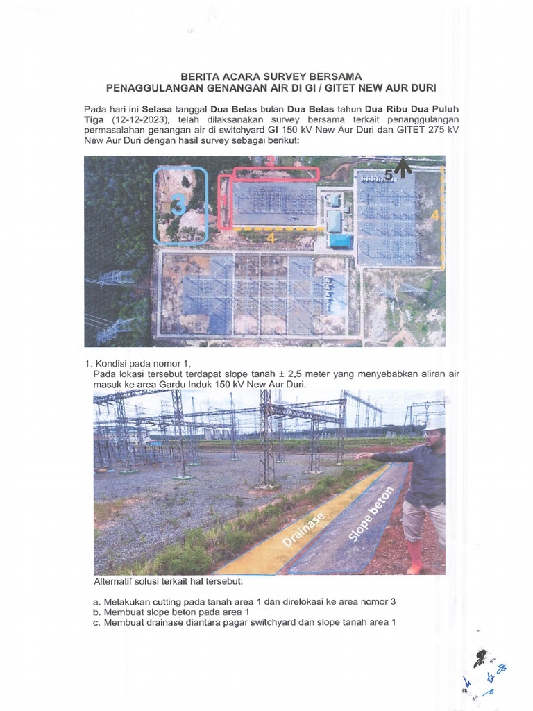 BA Survey Genangan Air | PDF