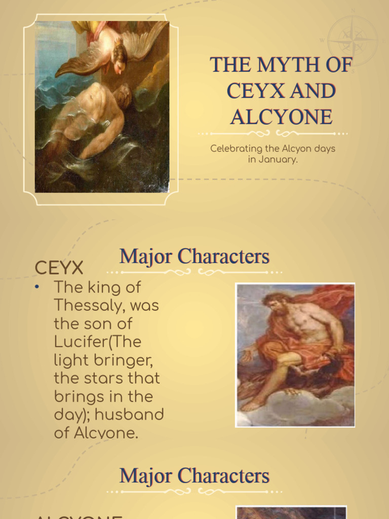 17 The Myth of Ceyx and Alcyone | PDF | Zeus