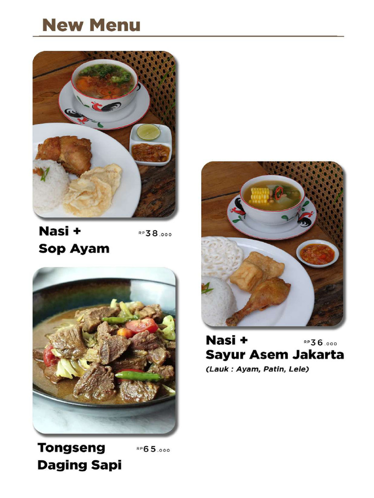 MENU | PDF
