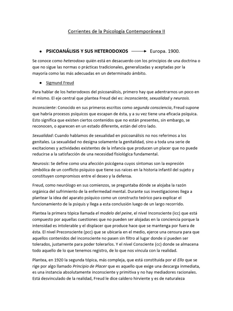 Resumen cpc2 | PDF | Neurosis | Carné de identidad
