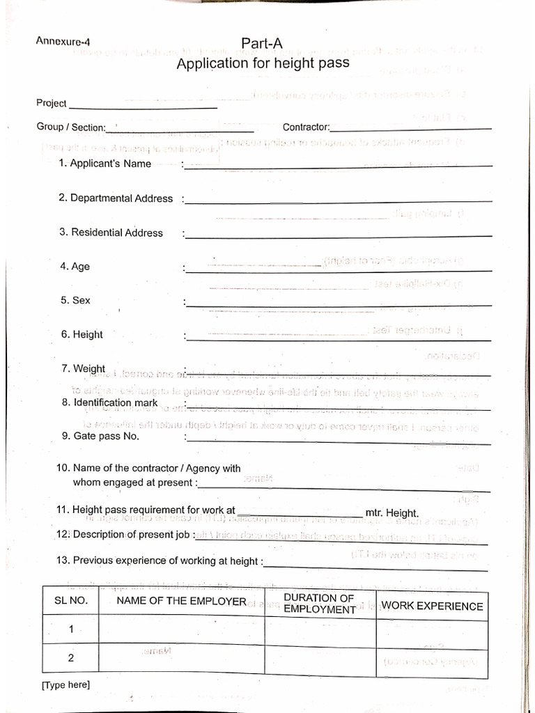 Height Pass Training | PDF