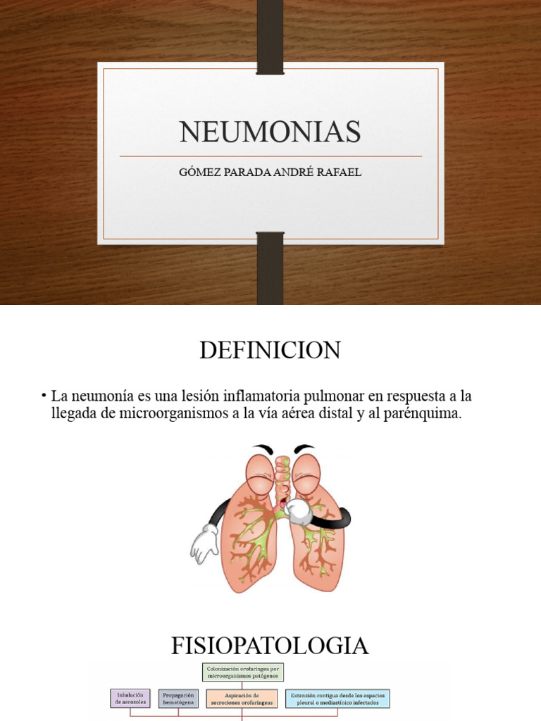 Clasificación y diagnóstico de neumonía | PDF | Neumonía | Medicina
