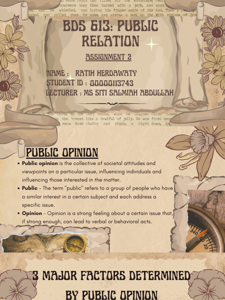 Brown and Beige Aesthetic Vintage Group Project Presentation | PDF ...