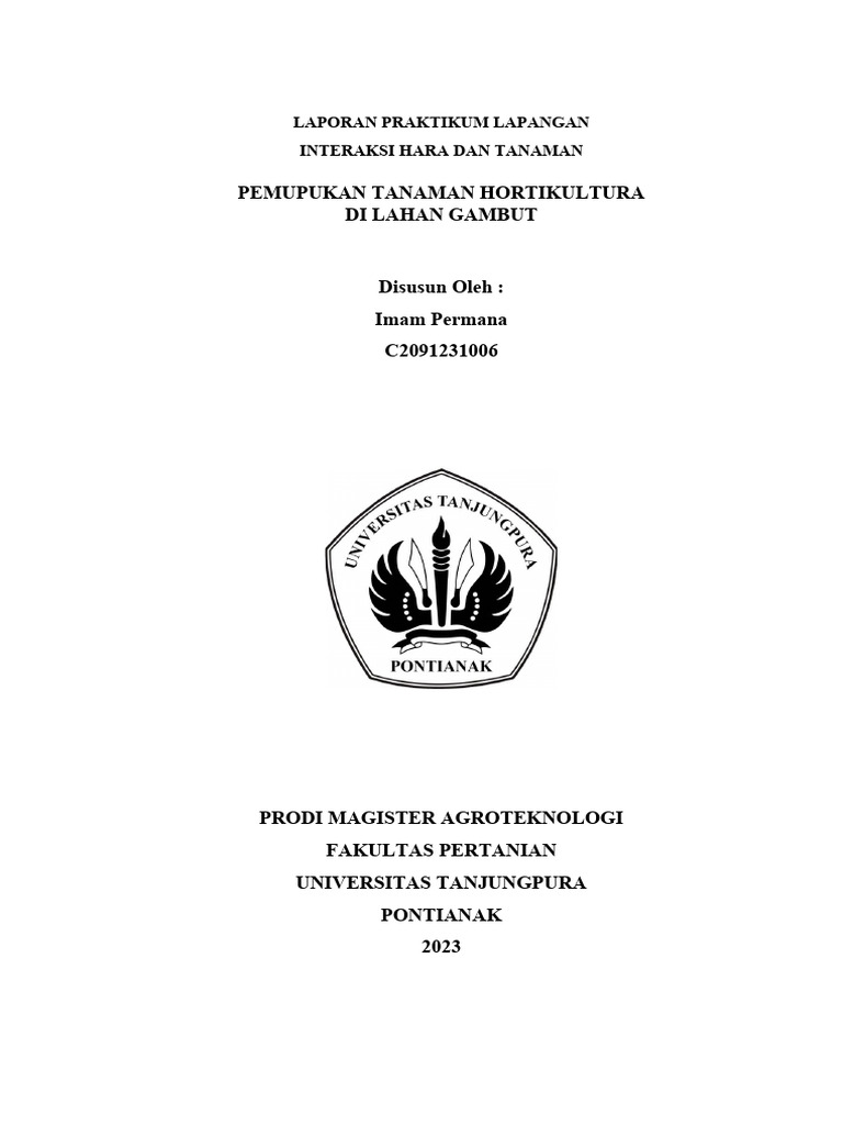 LPL Interaksi Hara Imam | PDF