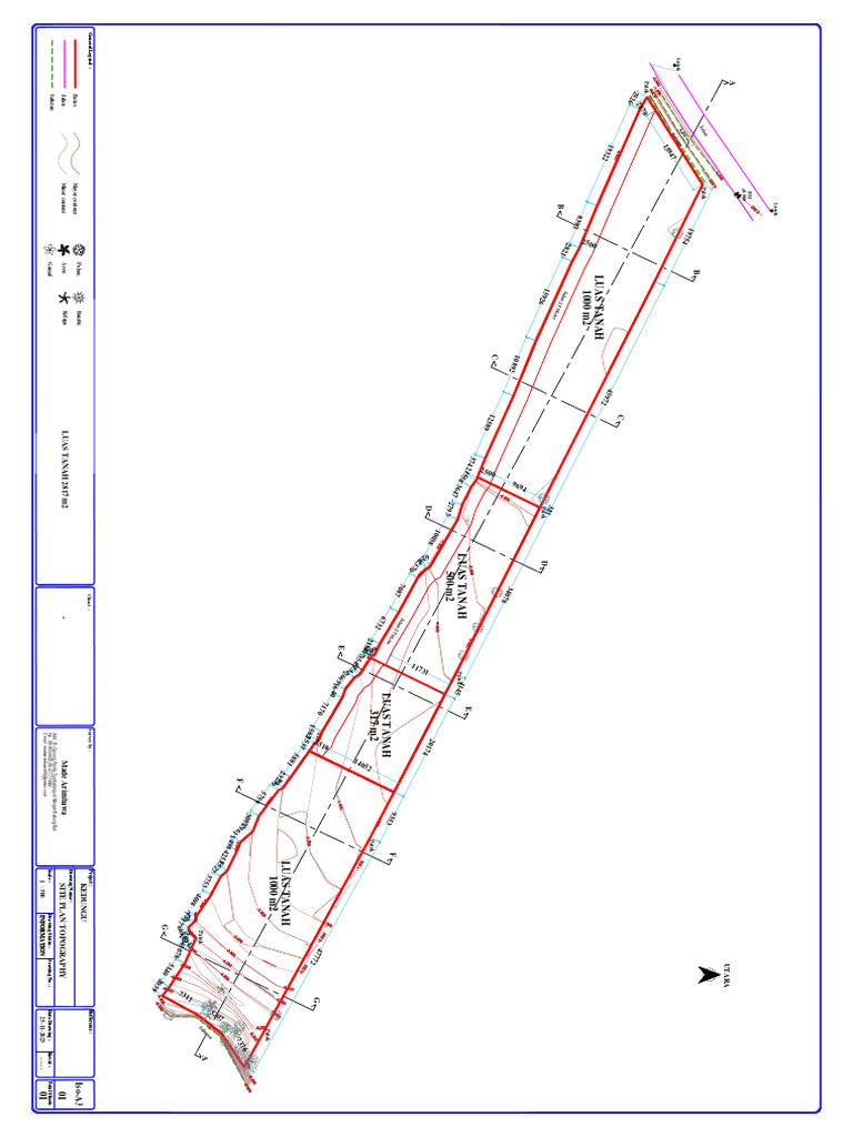 SITE PLAN TOPOGRAPHY | PDF | Earth Sciences